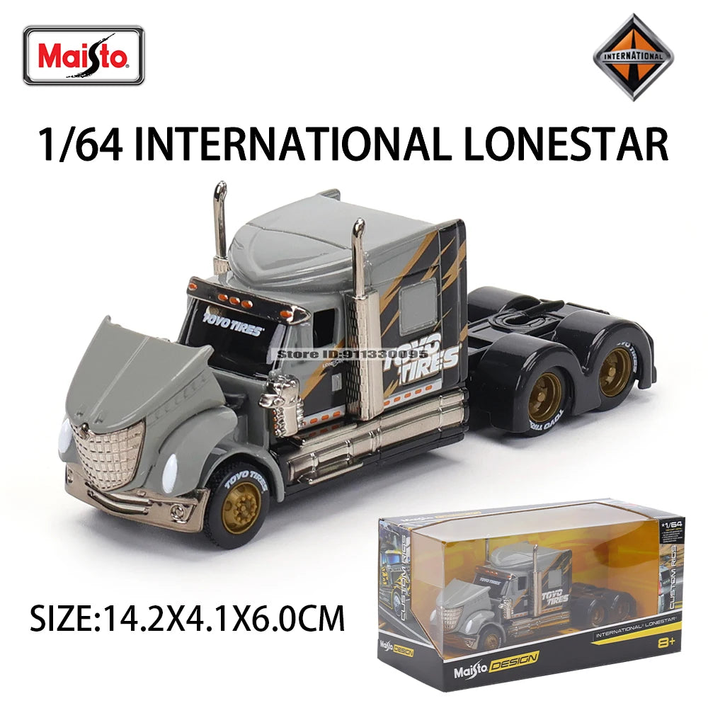 Maisto 1:64 International Mercedes-Benz MACK Anthem Trailer model ...